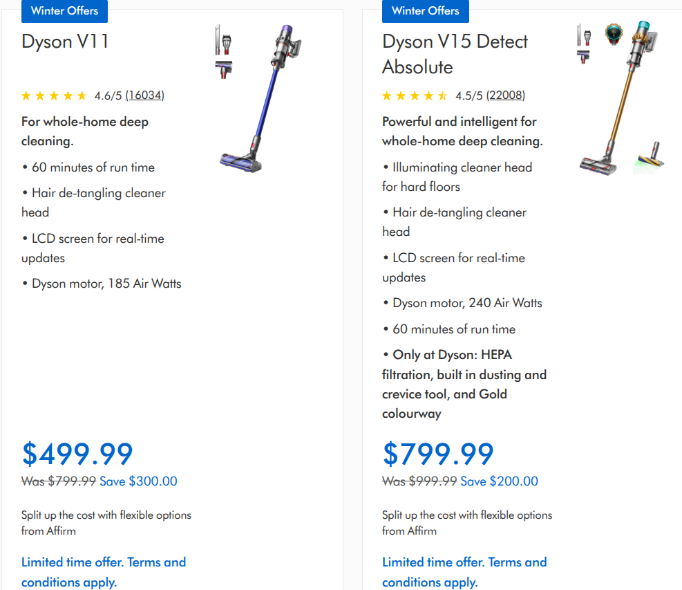 Dyson Canada Winter Offers: Save up to $450 on Dyson Technology ...