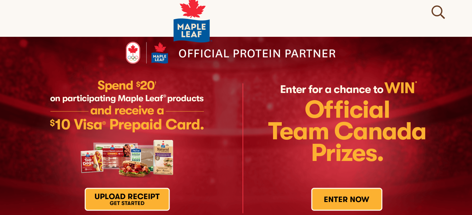 Maple Leaf Canada Promotions: Get a $10 Visa Prepaid Card When You ...