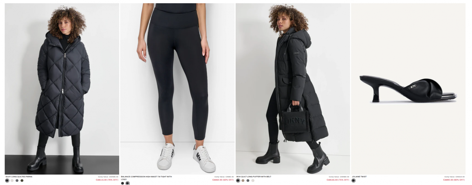 DKNY Canada The Winter Event Sale: Save up to 70% - Canadian Freebies ...
