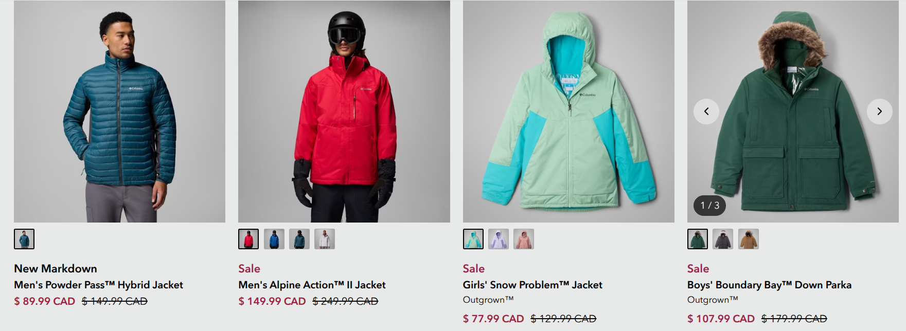 Columbia Sportswear Canada: Annual Winter Sale up to 40% off - Canadian ...