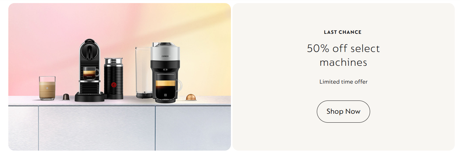 Nespresso Canada: Save 50% on Select Last Chance Machines + New ...