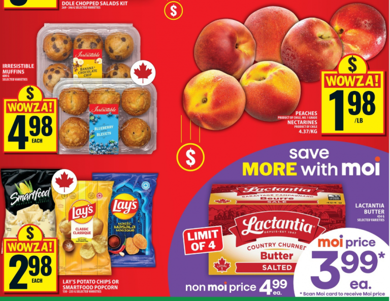 Food Basics Ontario: Lactantia Butter $3.99 for Moi Rewards Members ...