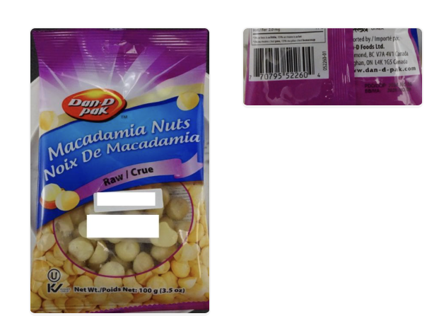 Food Recall Warning: Dan-D Pak Brand Raw Macadamia Nuts Recalled Due to ...