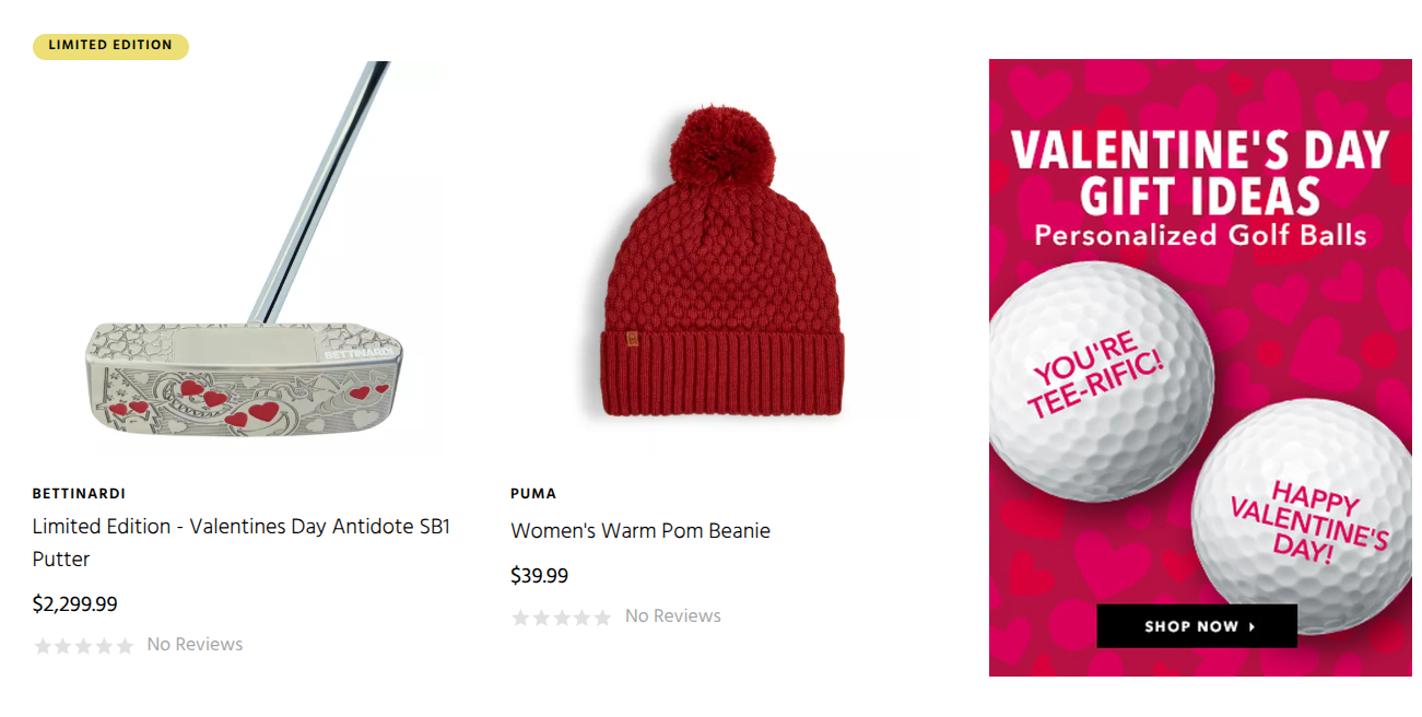 Golf Town Canada Valentine's Day Deals + More - Canadian Freebies ...