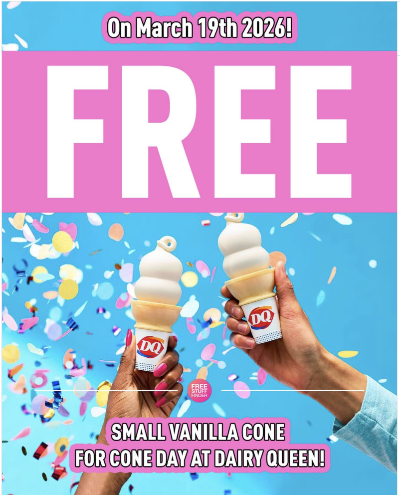 Dairy Queen Canada Cone Day Promotion: Today, Enjoy FREE Cone at DQ On ...