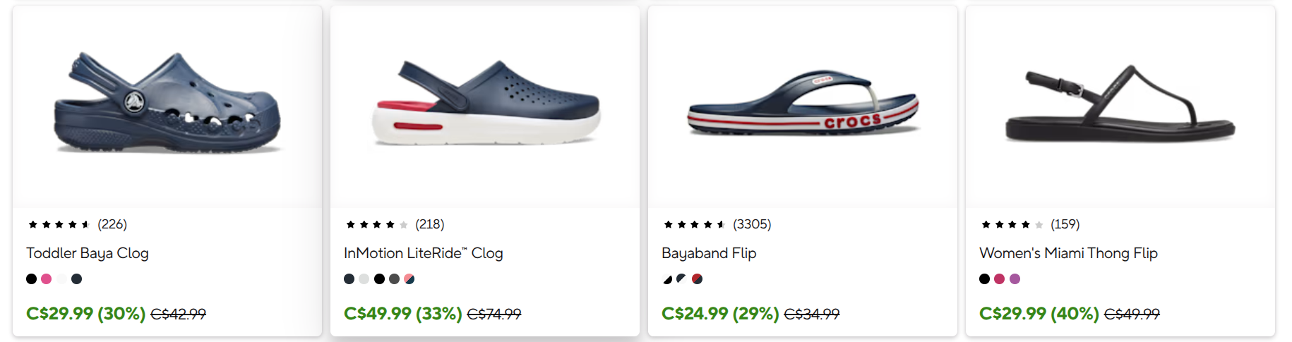 Crocs Canada Sale: up to 50% Off Select Sale Styles + up to 50% off ...