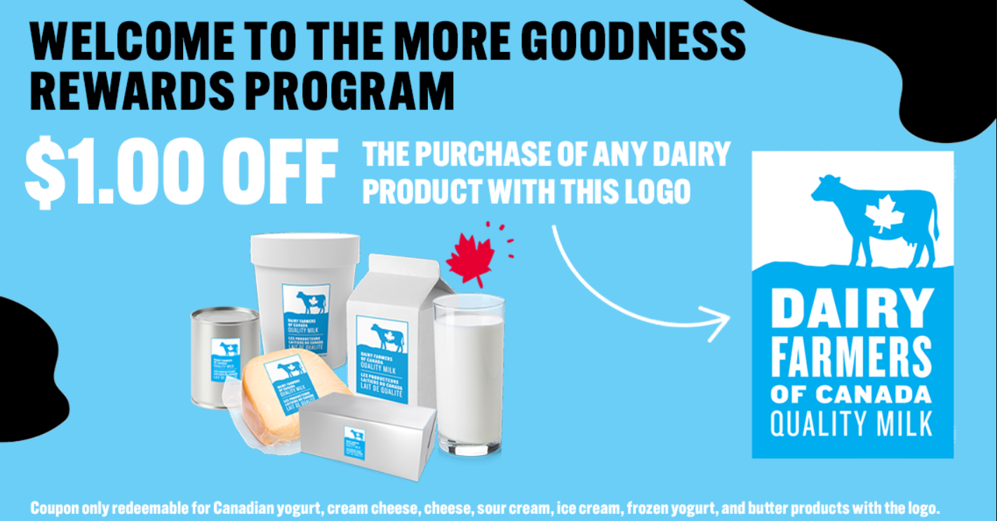 Dairy Farmers of Canada Coupons: Save $1 on the Purchase of any Dairy ...