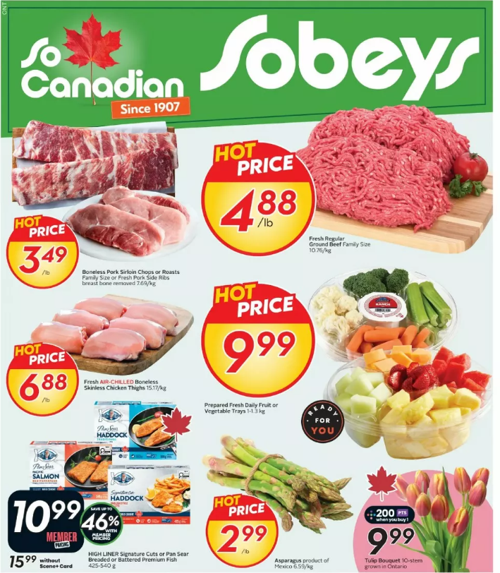 Sobeys Ontario: Get 5,000 Scene+ Points When You Spend $20 on Select ...