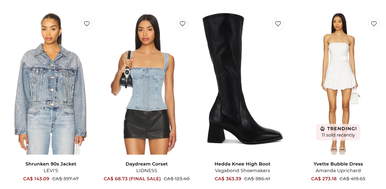 Revolve Canada: Sale up to 60% off - Canadian Freebies, Coupons, Deals ...