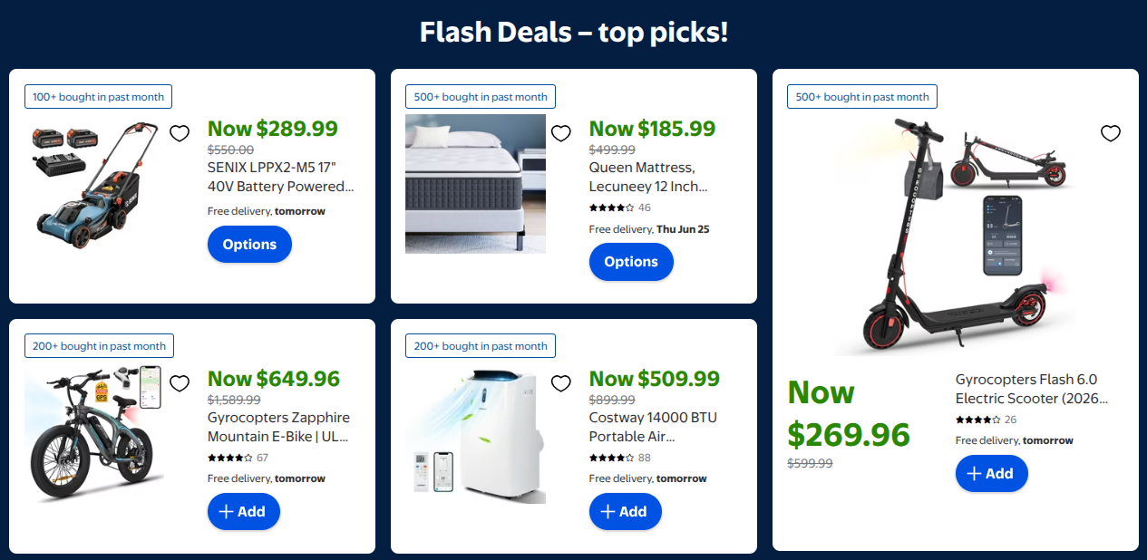 Walmart Canada Flash Deals: Save up to 40% off Select Items - Canadian ...