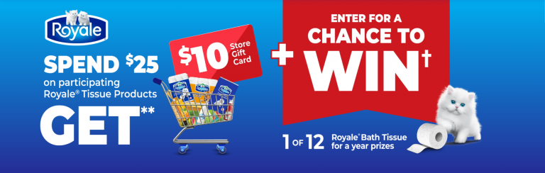 Royale Canada: Spend $25 on Royale Tissue Products and Get A $10 Store ...